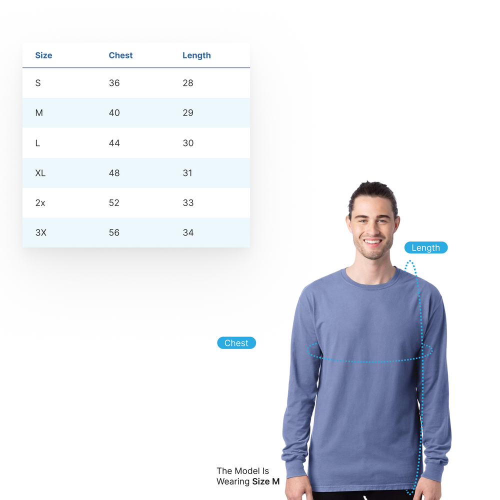 "Cool Cat" Men's Long Sleeve T-Shirt | Livnfresh.com